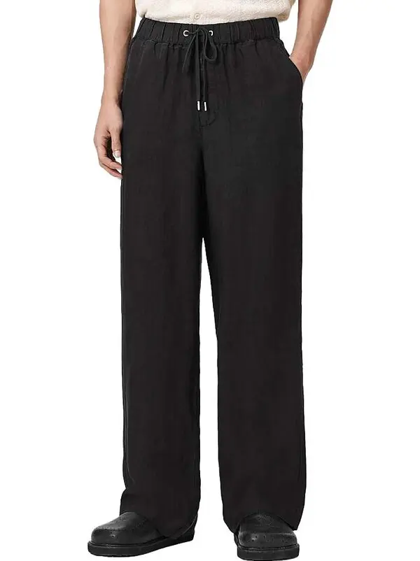 ALLSAINTS Sharp Drawstring Trousers - Shaded Black
