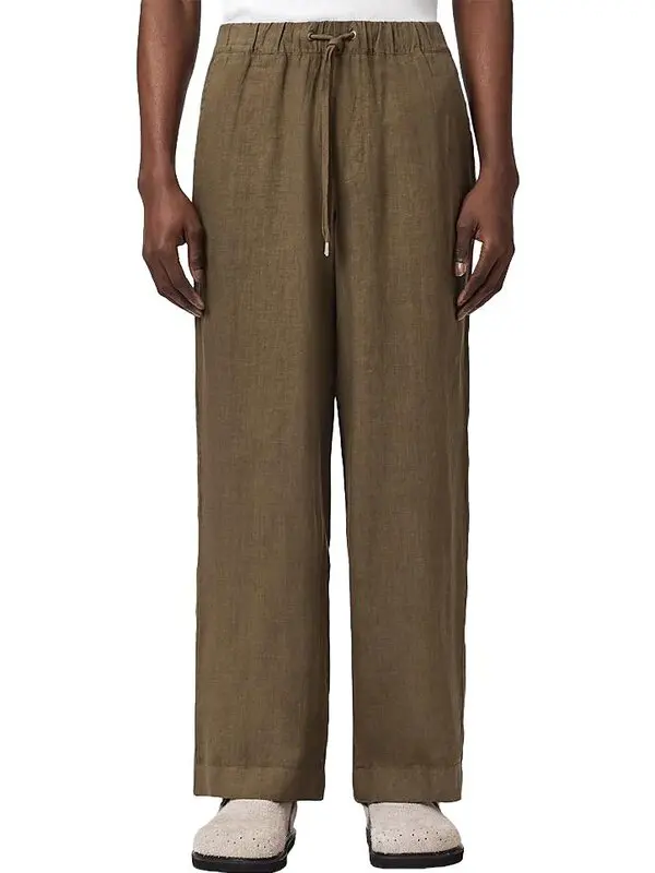 ALLSAINTS Sharp Drawstring Trousers - Traverse Brown
