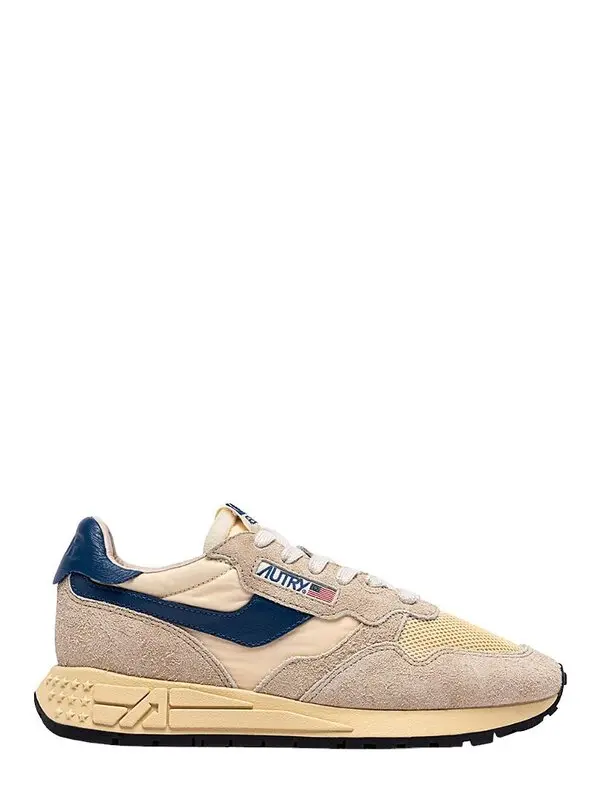 AUTRY Reelwind Low Top Sneakers - Ecru/blue