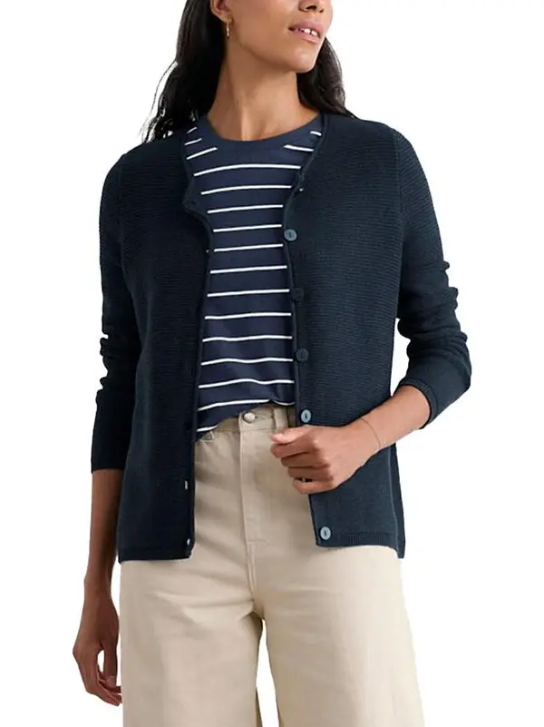 SEASALT CORNWALL Makers Cardigan - Maritime
