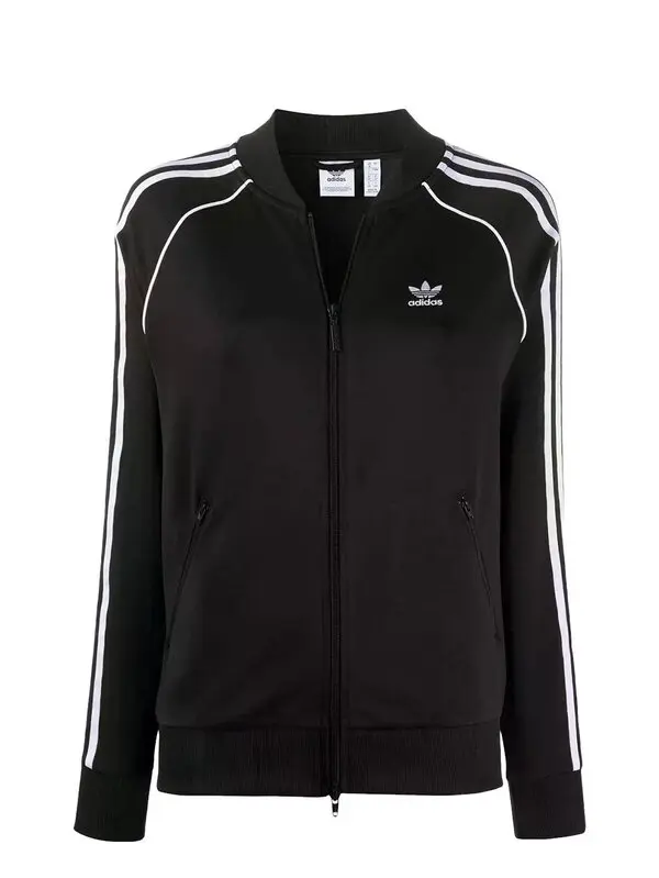Adidas Superstar Striped Jacket - Black