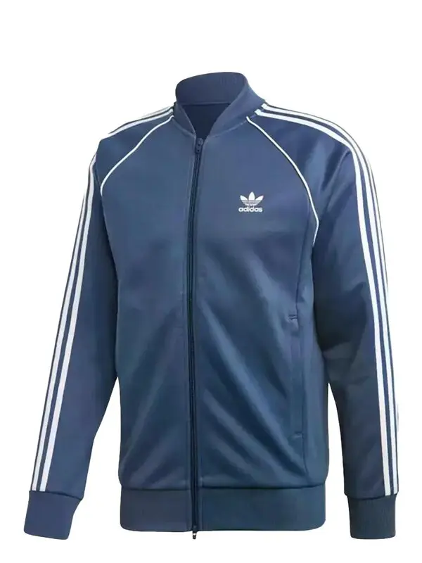 Adidas Superstar 3-stripe Track Jacket - Blue