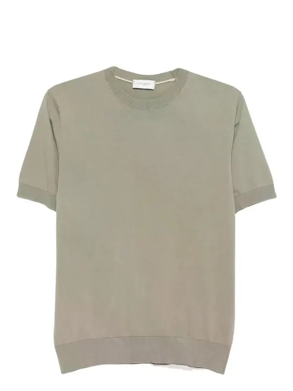 PAOLO PECORA Round-neck T-shirt - Green
