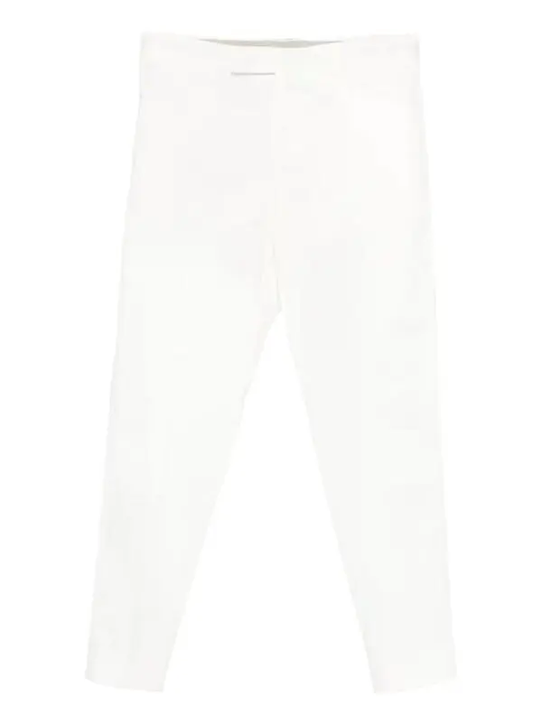 PT TORINO Zip-up Trousers - White