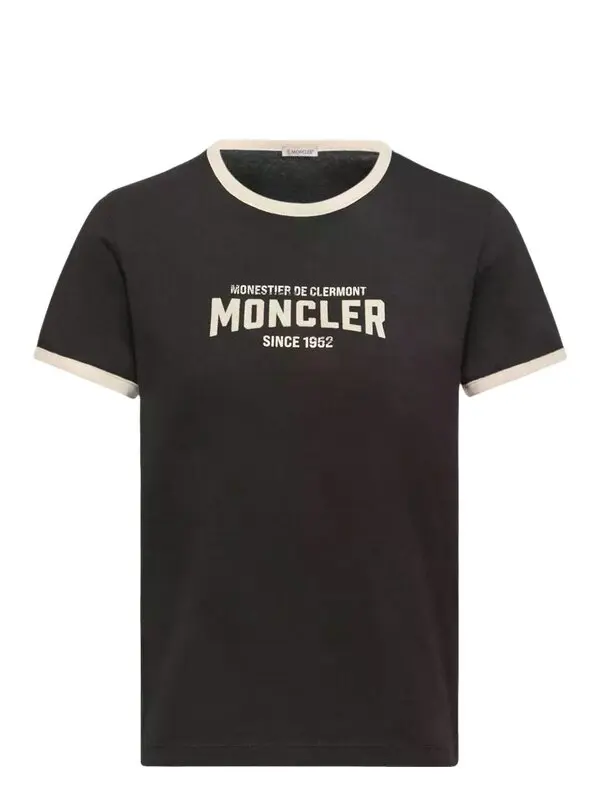 Moncler Logo-print T-shirt - Black