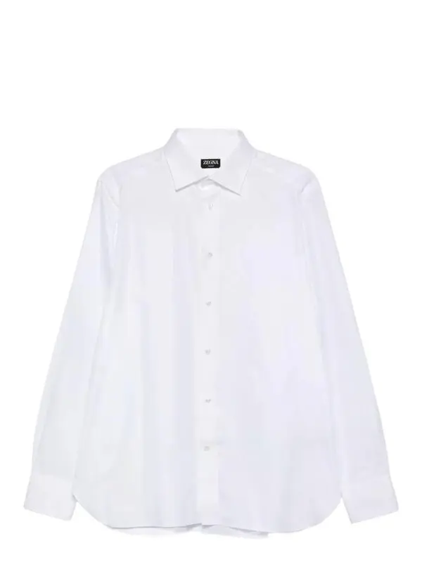 Zegna Buttoned Shirt - White