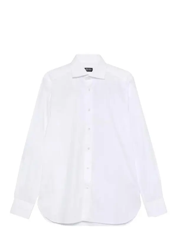 Zegna Buttoned Shirt - White