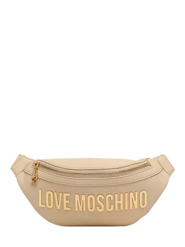 Moschino Buckle Belt Bag - Neutrals