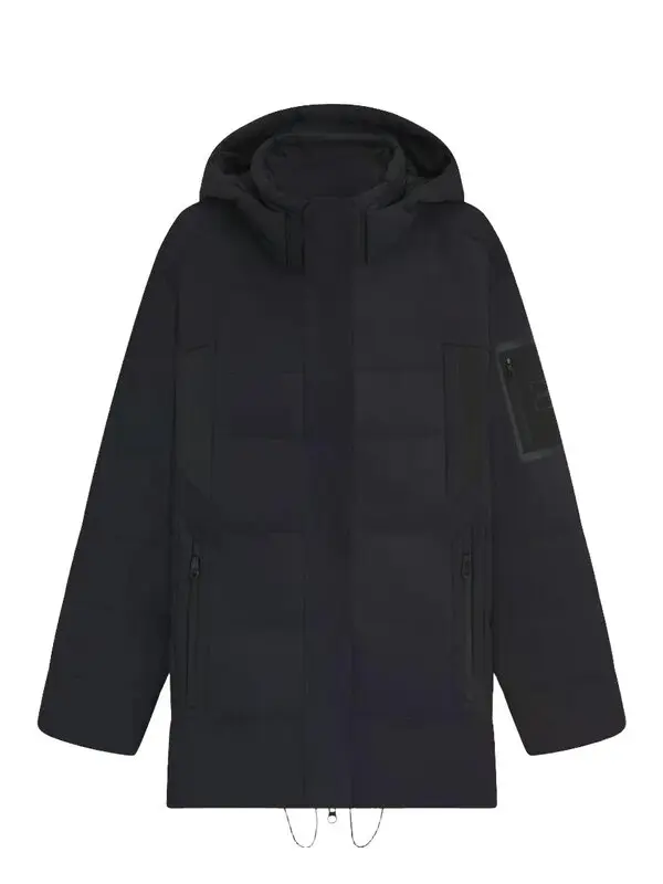 BOSS Down Hooded Jacket - Blue