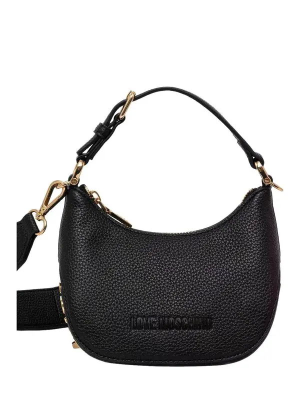 Moschino Logo-detail Tote Bag - Black