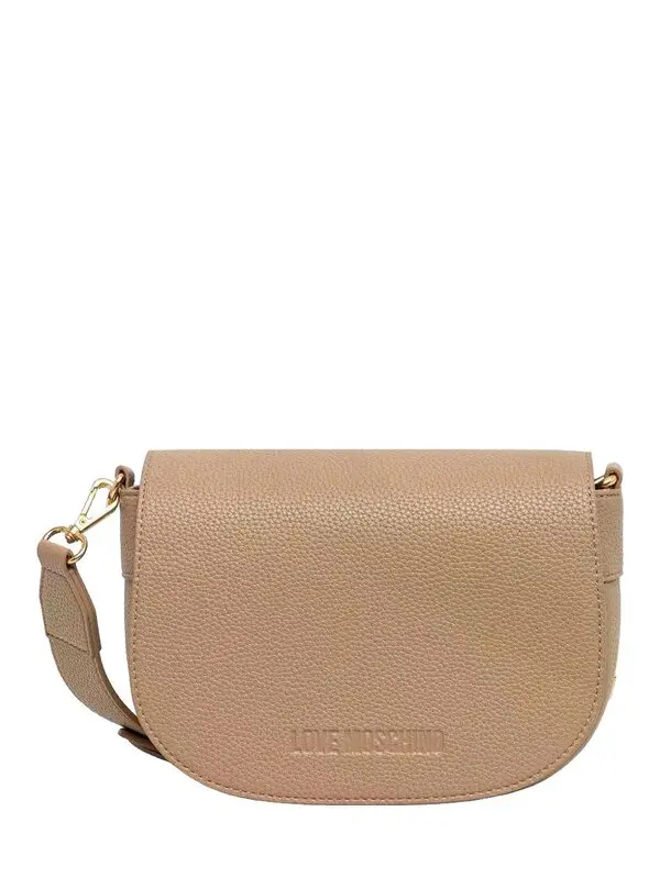 Moschino Logo-detail Crossbody Bag - Neutrals