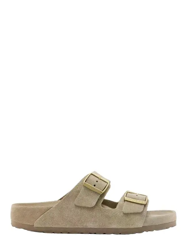 BIRKENSTOCK Arizona Suede Sandals - Neutrals