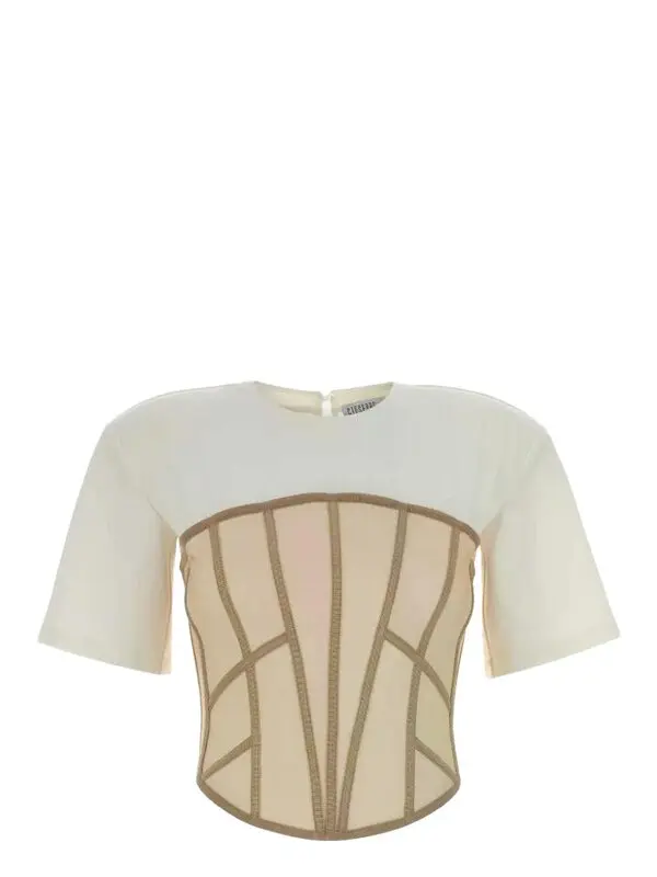 Giuseppe Di Morabito Bustier T-shirt - White