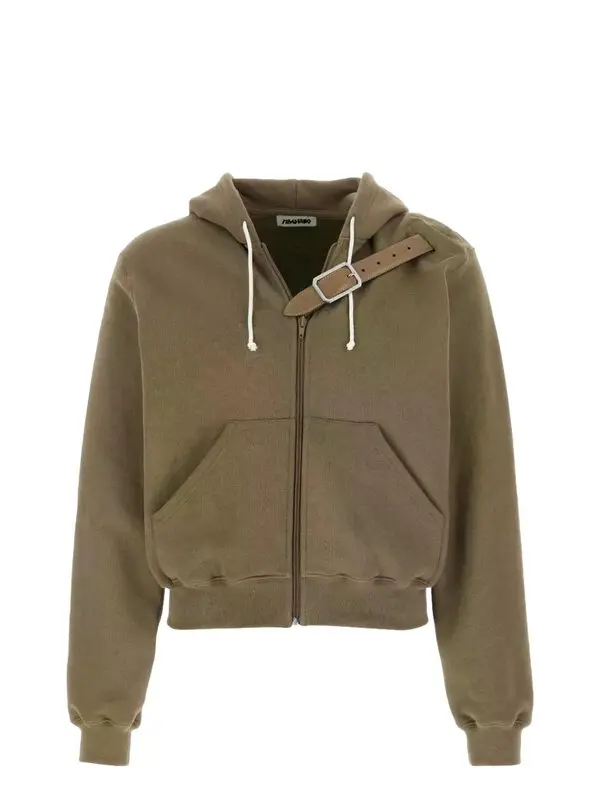 MAGLIANO Zip Belt Hoodie - Brown
