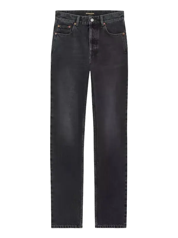 Saint Laurent Straight-leg Jeans - Grey