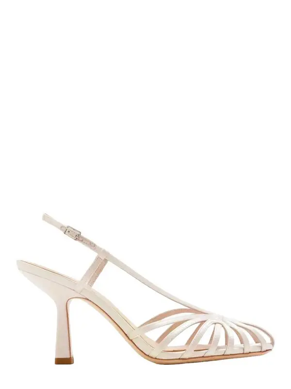 LOEFFLER RANDALL Alexandra Strappy Slingback Sandals - Neutrals