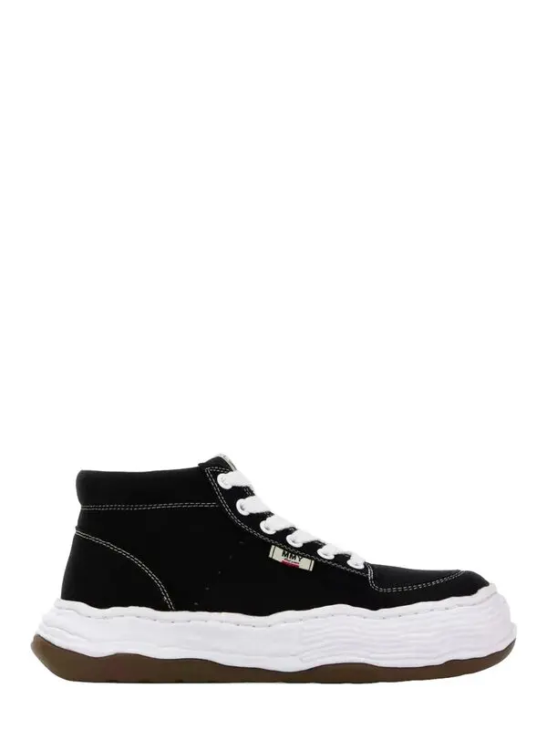Mihara Yasuhiro Oliver Canvas Sneakers - Black