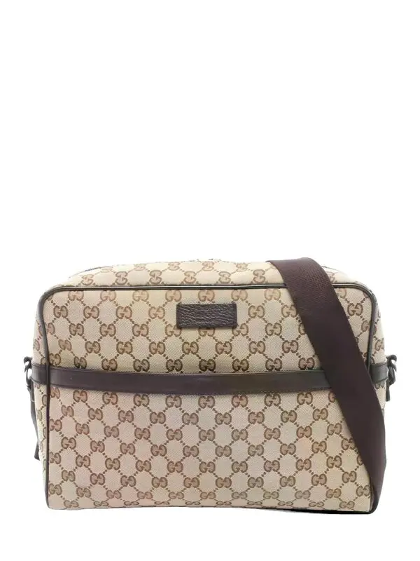 Gucci 2010s Gg Canvas Shoulder Bag - Neutrals