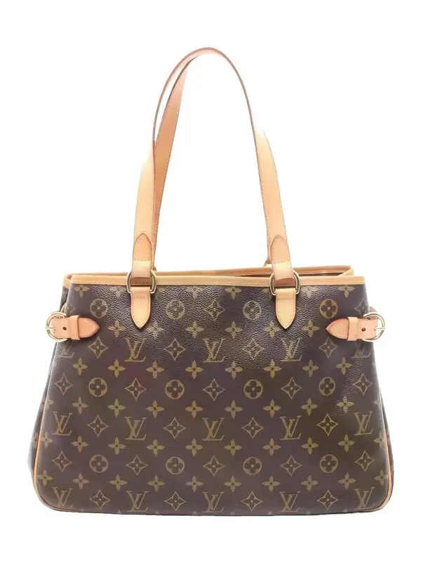 LOUIS VUITTON 2005 Batignolles Horizontal Monogram Tote Bag - Brown