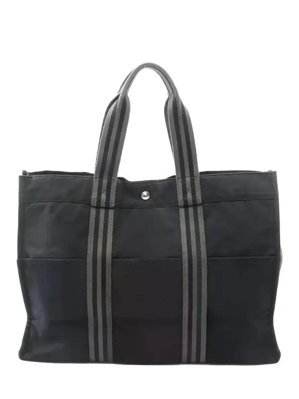 Hermès 2010s Foule Gm Tote Bag - Black