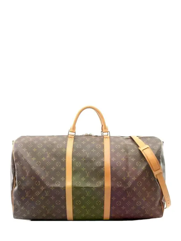 LOUIS VUITTON 1994 Keepall Bandouliere 60 - Brown
