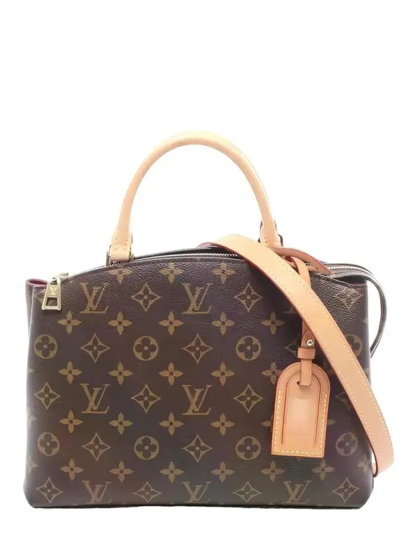 LOUIS VUITTON 2010s Petit Pare Pm Monogram Tote - Brown