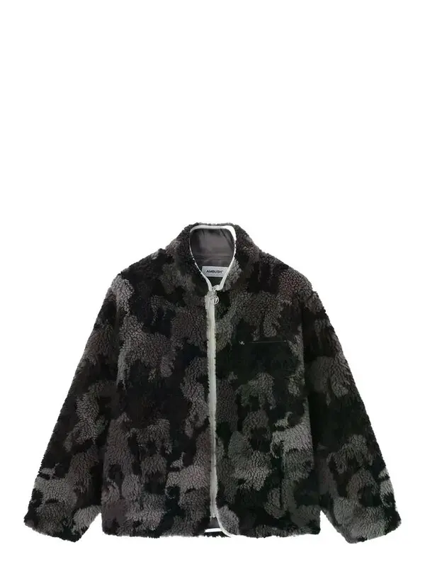 AMBUSH Camouflage Zip Jacket - Black