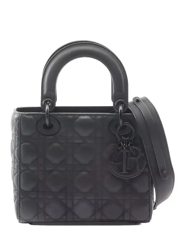 Dior 2010s Small Lady My Abcdior Tote Bag - Black