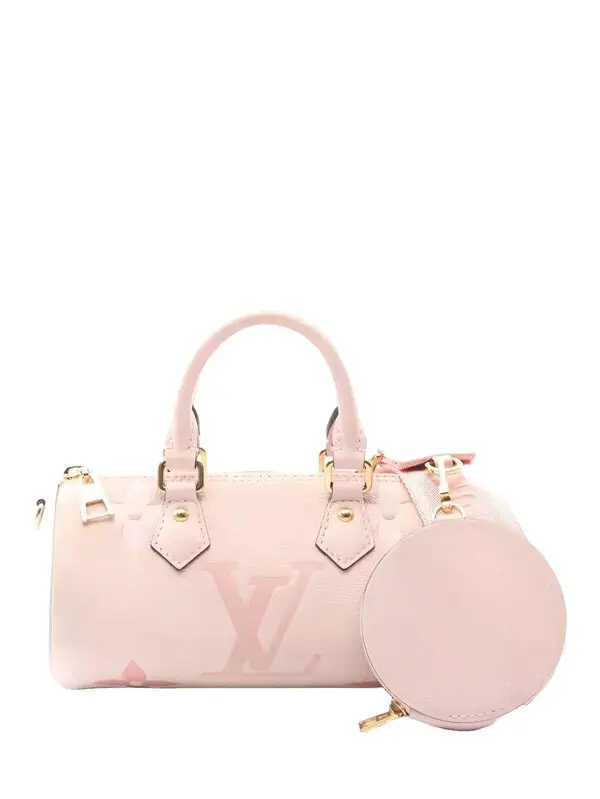 LOUIS VUITTON 2021 Bb Papillon Monogram Tote Bag - Pink
