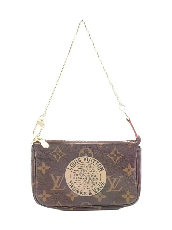 LOUIS VUITTON 2008 Mini Pochette Accessoires - Brown