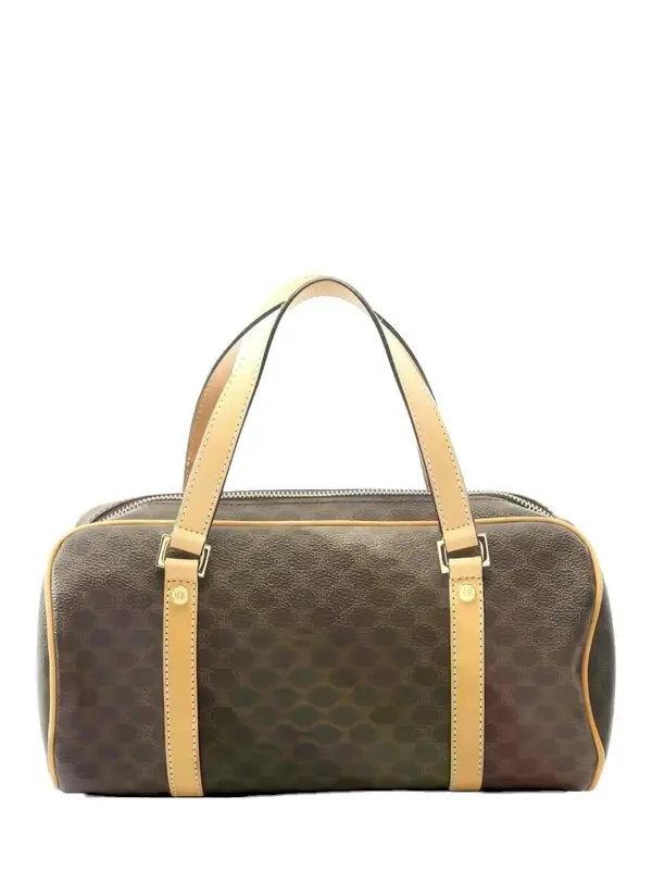 Celine 2010s Macadam Tote Bag - Brown