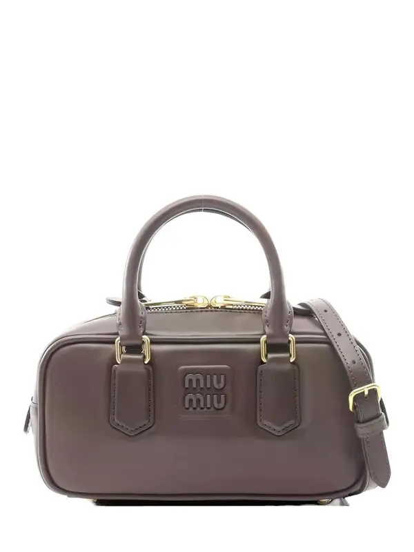Miu Miu 2010s Arcadie Two-way Tote Bag - Brown