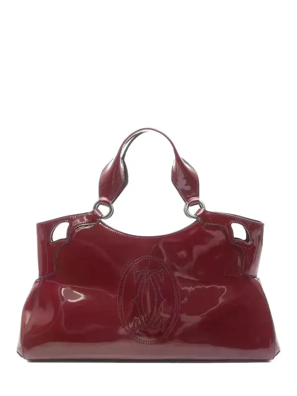 CARTIER 2000s Lm Marcello De Handbag - Red