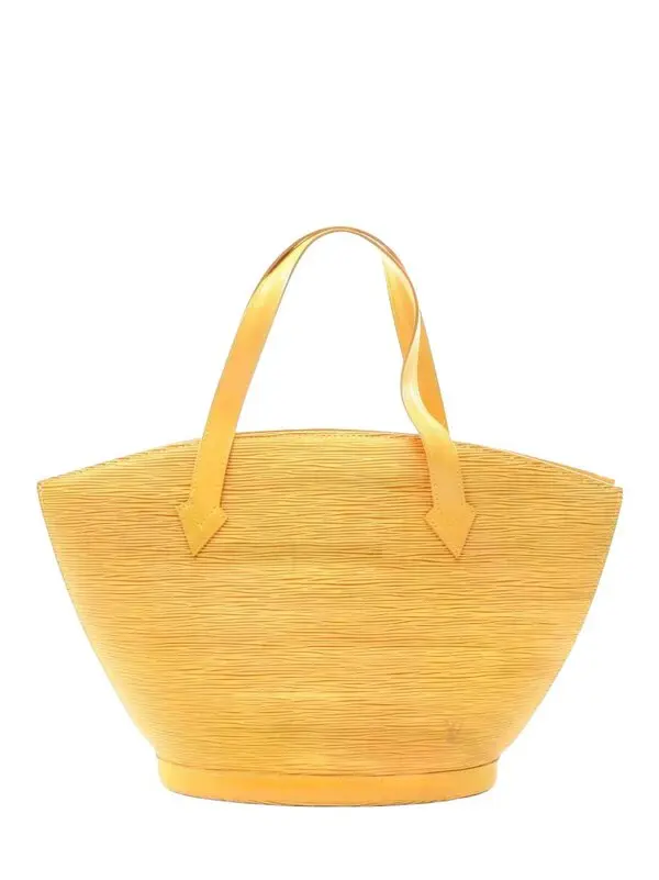 LOUIS VUITTON 1996 Saint Jacques Épi Leather Handbag - Yellow