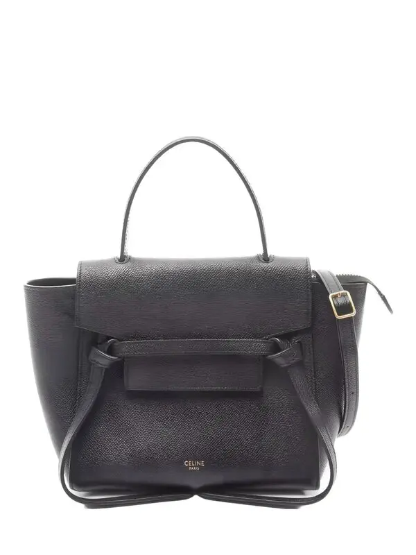 Celine 2010s Nano Handbag - Black