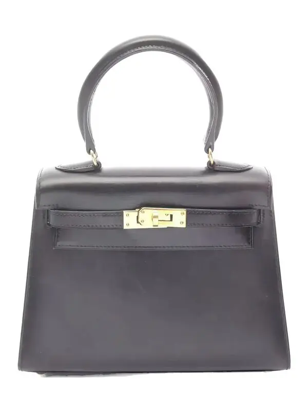 Hermès 1995 Mini Kelly Tote Bag - Black
