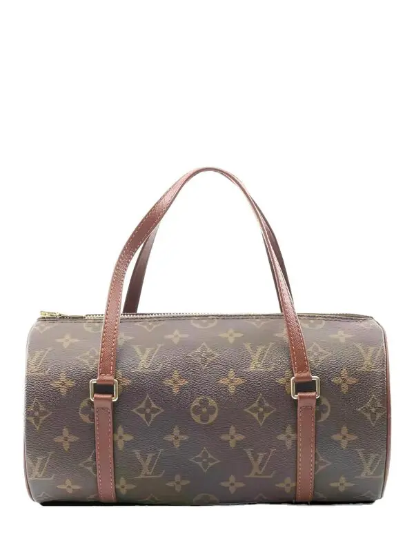 LOUIS VUITTON 2000s 26 Papillon Monogram Tote Bag - Brown