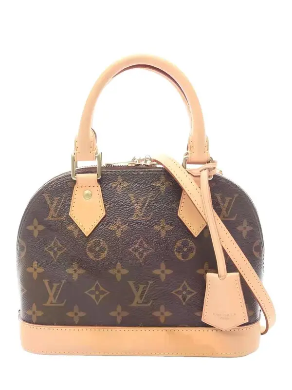 LOUIS VUITTON 2013 Alma Bb Monogram Handbag - Brown