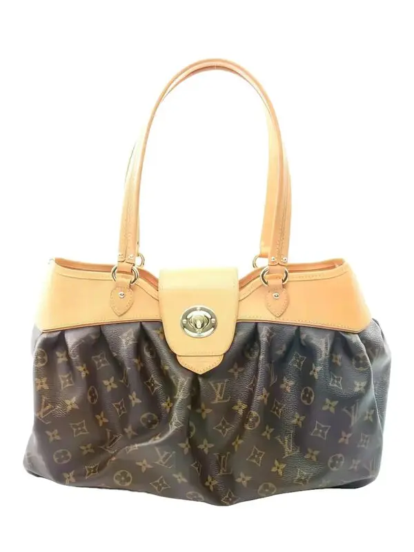 LOUIS VUITTON 2009 Boesi Mm Monogram Shoulder Bag - Brown