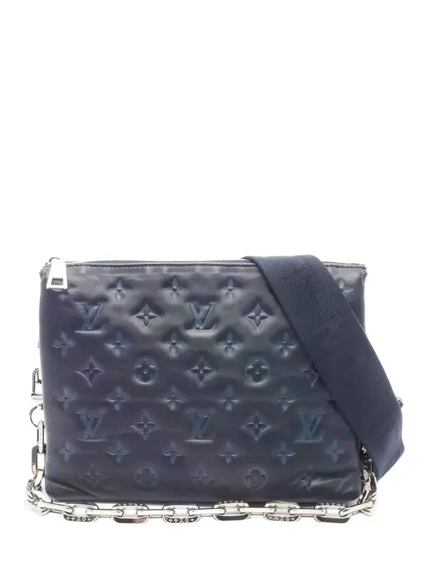 LOUIS VUITTON 2010s Coussin Pm Monogram Shoulder Bag - Blue