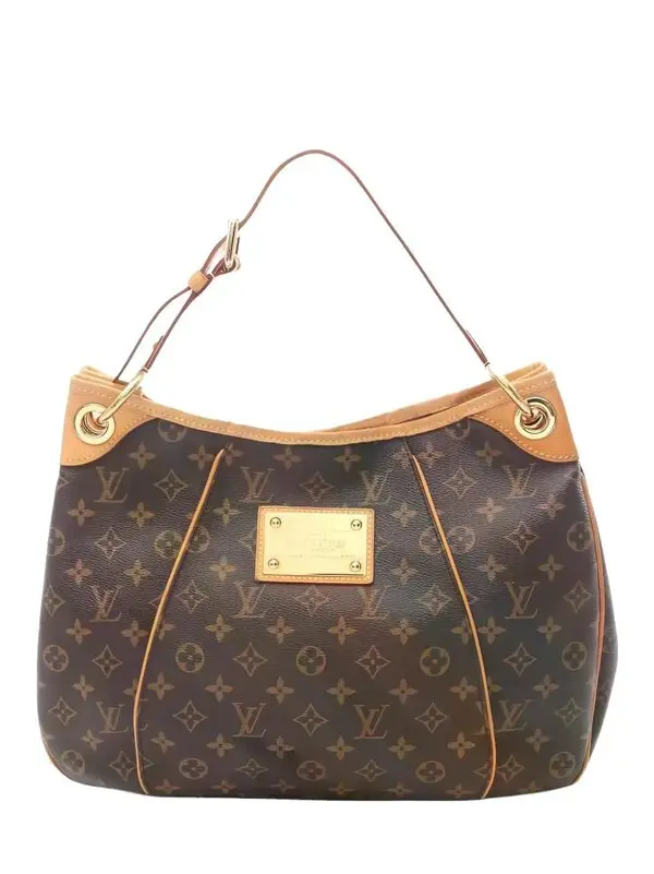 LOUIS VUITTON 2011 Galliera Pm Monogram Shoulder Bag - Brown