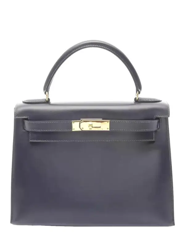 Hermès 1998 28 Kelly Handbag - Blue