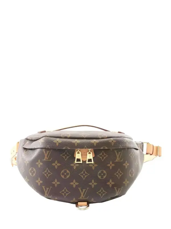 LOUIS VUITTON 2021 Bumbag Monogram Leather-strap - Brown
