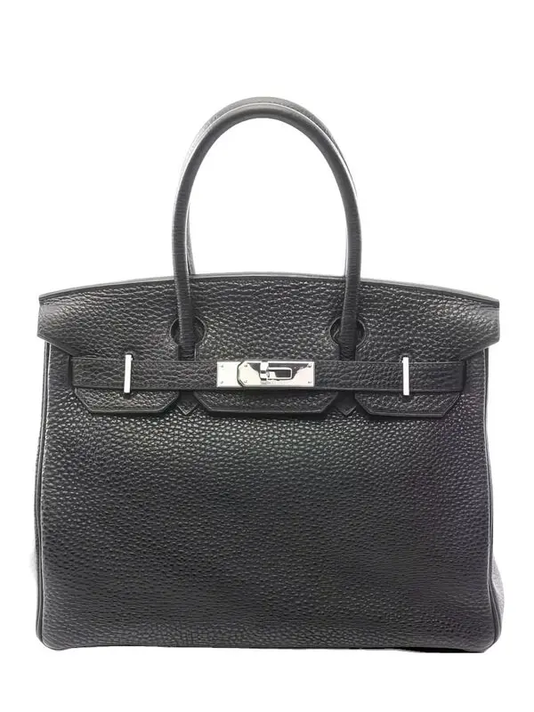 Hermès 2003 Birkin 30 Handbag - Black