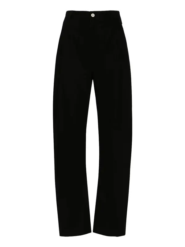Loewe Logo-patch Trousers - Black