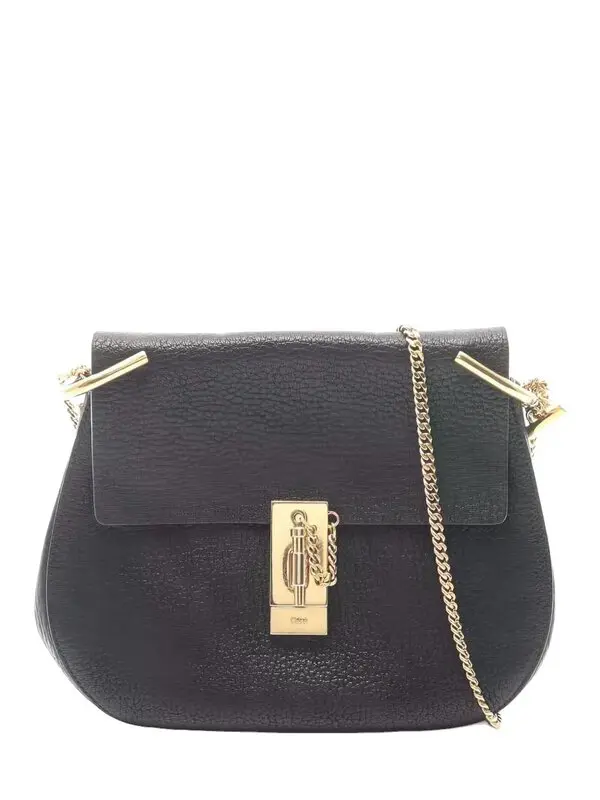 Chloé 2000s Drew Chain-strap Shoulder Bag - Black
