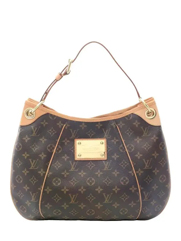LOUIS VUITTON 2009 Pm Galliera Monogram Shoulder Bag - Brown