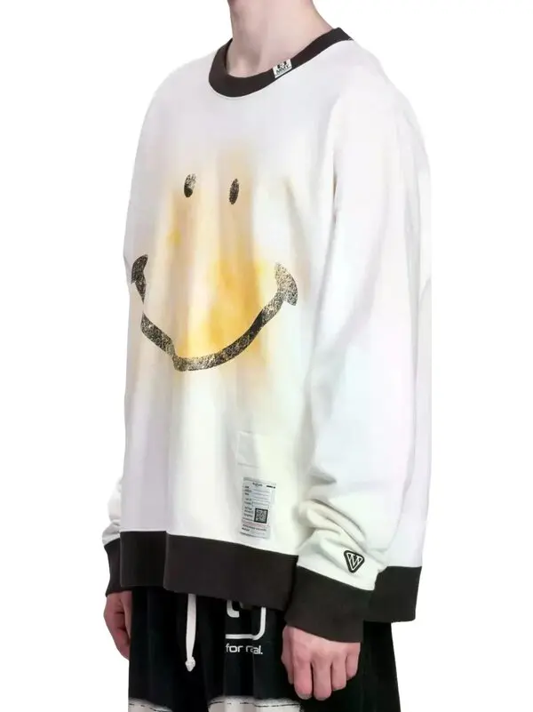 Mihara Yasuhiro Smile Sweater - Neutrals