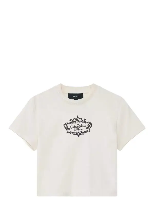 Amiri Crew-neck T-shirt - Neutrals