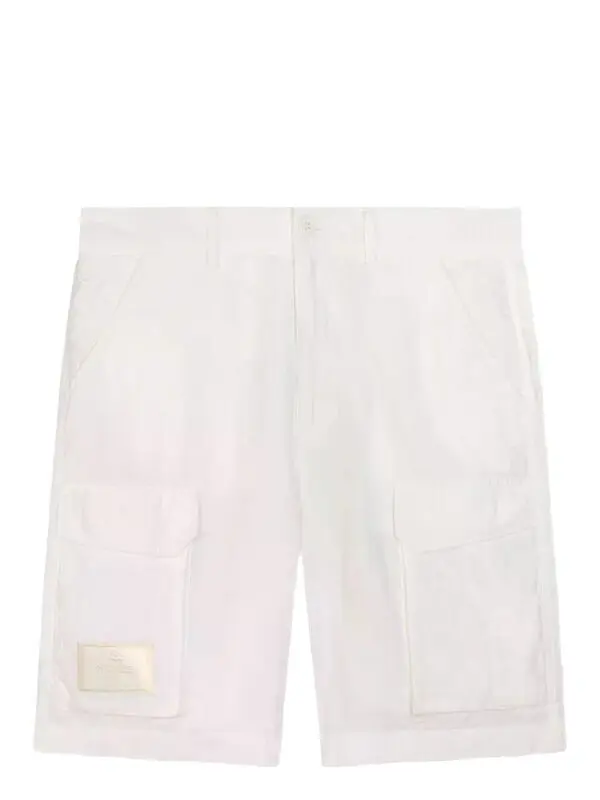 HOMIES MARBELLA Linen Cargo Shorts - White